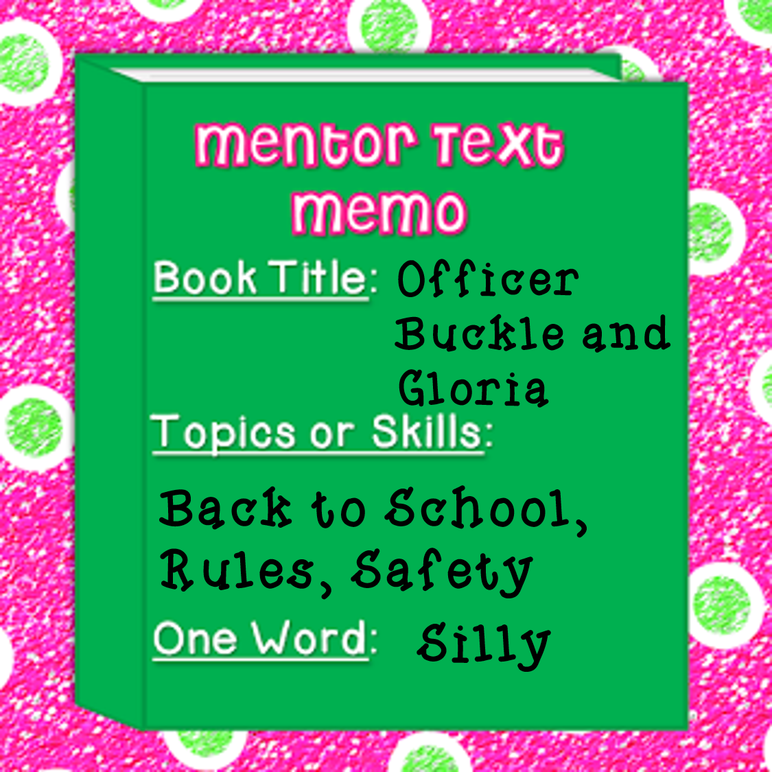 Collaboration Cuties: Back to School Mentor Texts ~ Back to School ...