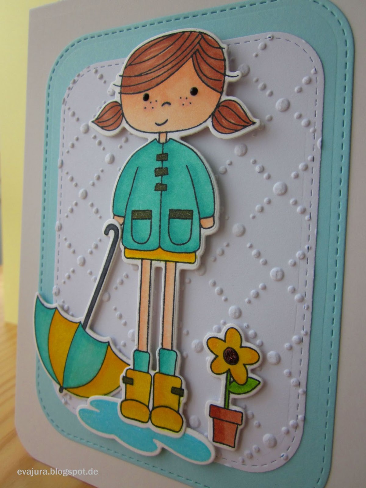 Eva Jura Design: MAKE A SPLASH CARD