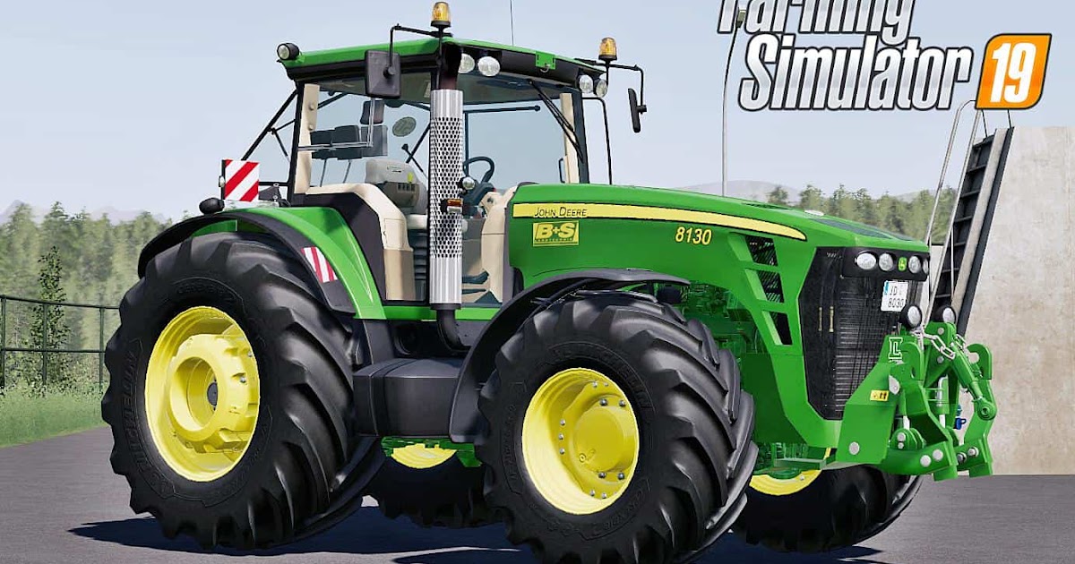 FS19 John Deere 8030 Series v1.0 - FS 19 & 22 USA Mods Collection