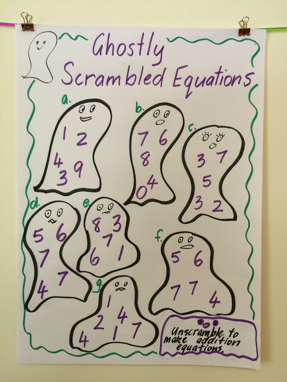 Fun Games 4 Learning: Halloween Math Freebies!