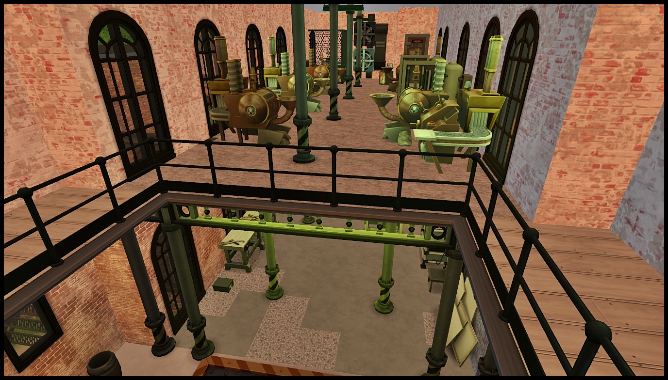 SimsDelsWorld: The Sims 4 : Old Factory (Challenge)