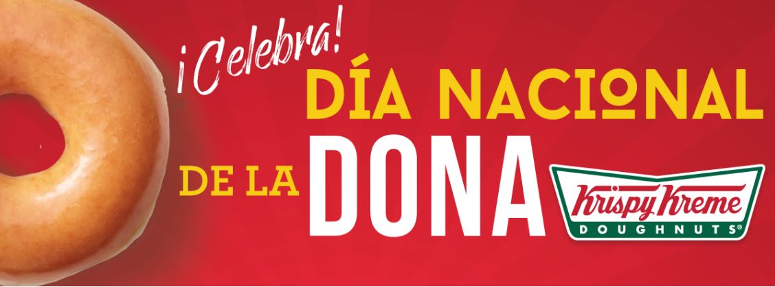Ahorros Diarios Usando Cupones: Día Nacional de la Dona 2017 - Krispy Kreme