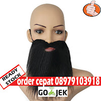 JUAL JENGGOT PALSU KUMIS PALSU BREWOK PALSU KUMIS SINTETIS JENGGOT ...