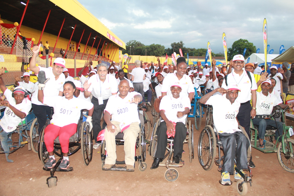 GAPCO YAWAPA NEEMA WALEMAVU KATIKA MBIO ZA KILIMANJARO MARATHON 2016 ...