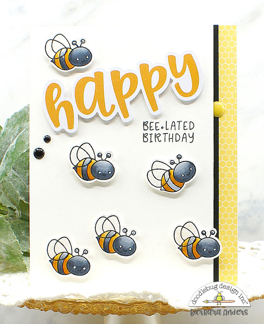 Doodlebug Design Inc Blog: SIMPLY SPRING - Stamped Card Trio | with Barbara
