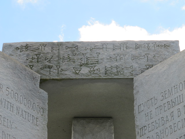 American Weirdness: I Come From Nowhere: The Georgia Guidestones ...