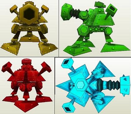 League of Legends - H-28G Evolution Turret Papercraft | Papercraft ...