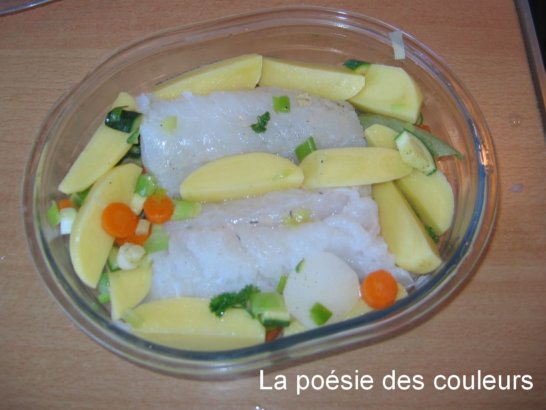 Recette d'octobre: Poisson aux petits légumes