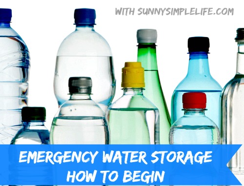 Sunny Simple Life: Emergency Drinking Water Storage
