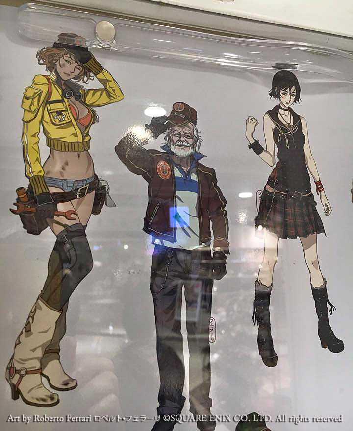 Daft Bunziblogger: FINAL FANTASY XV CHARACTER DESIGN BY ROBERTO FERRARI ...