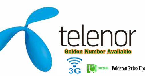 Telenor Golden Numbers Available For Rawalpinidi