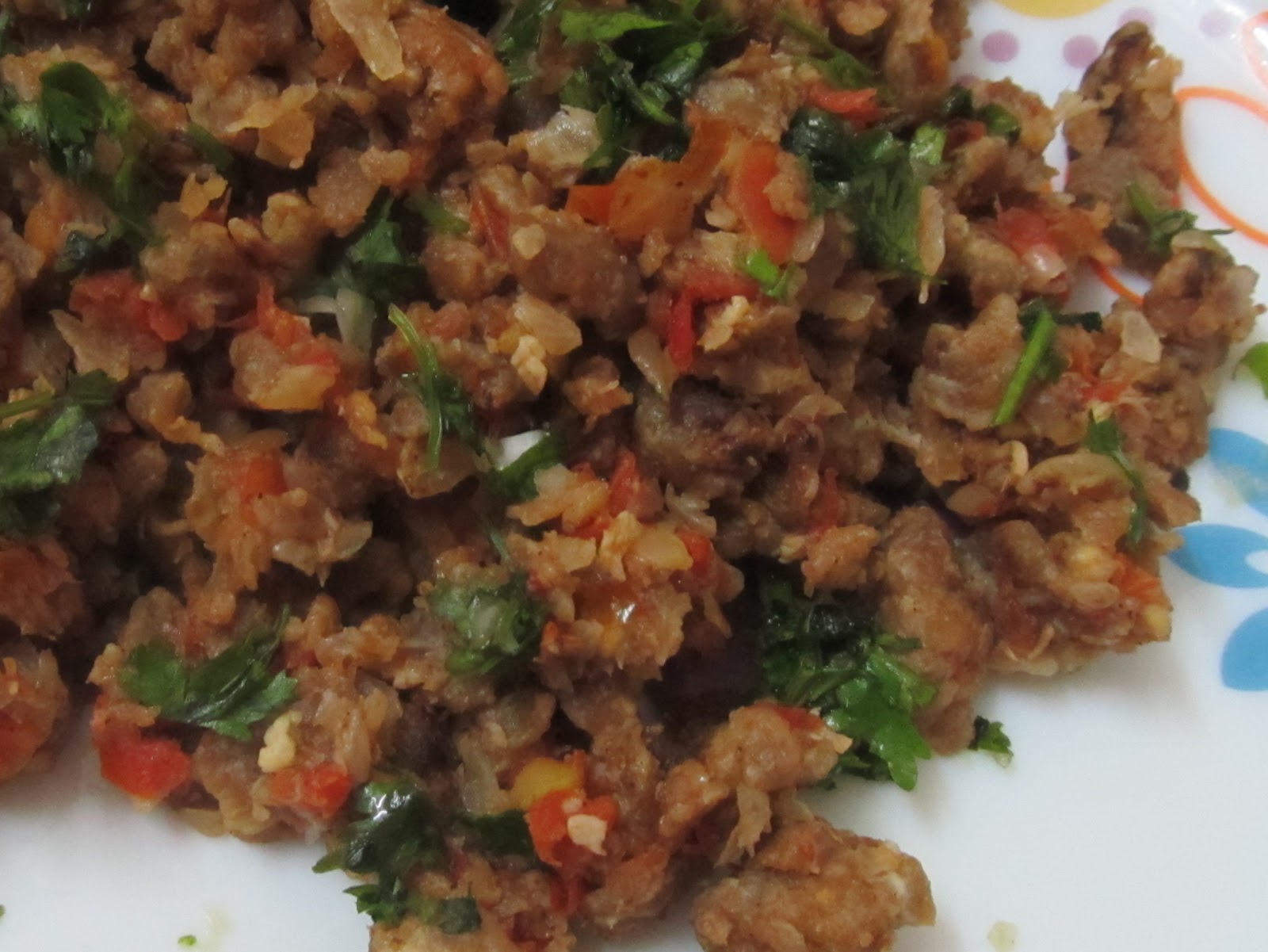 So here's what's cooking!: Masala Bread Scramble