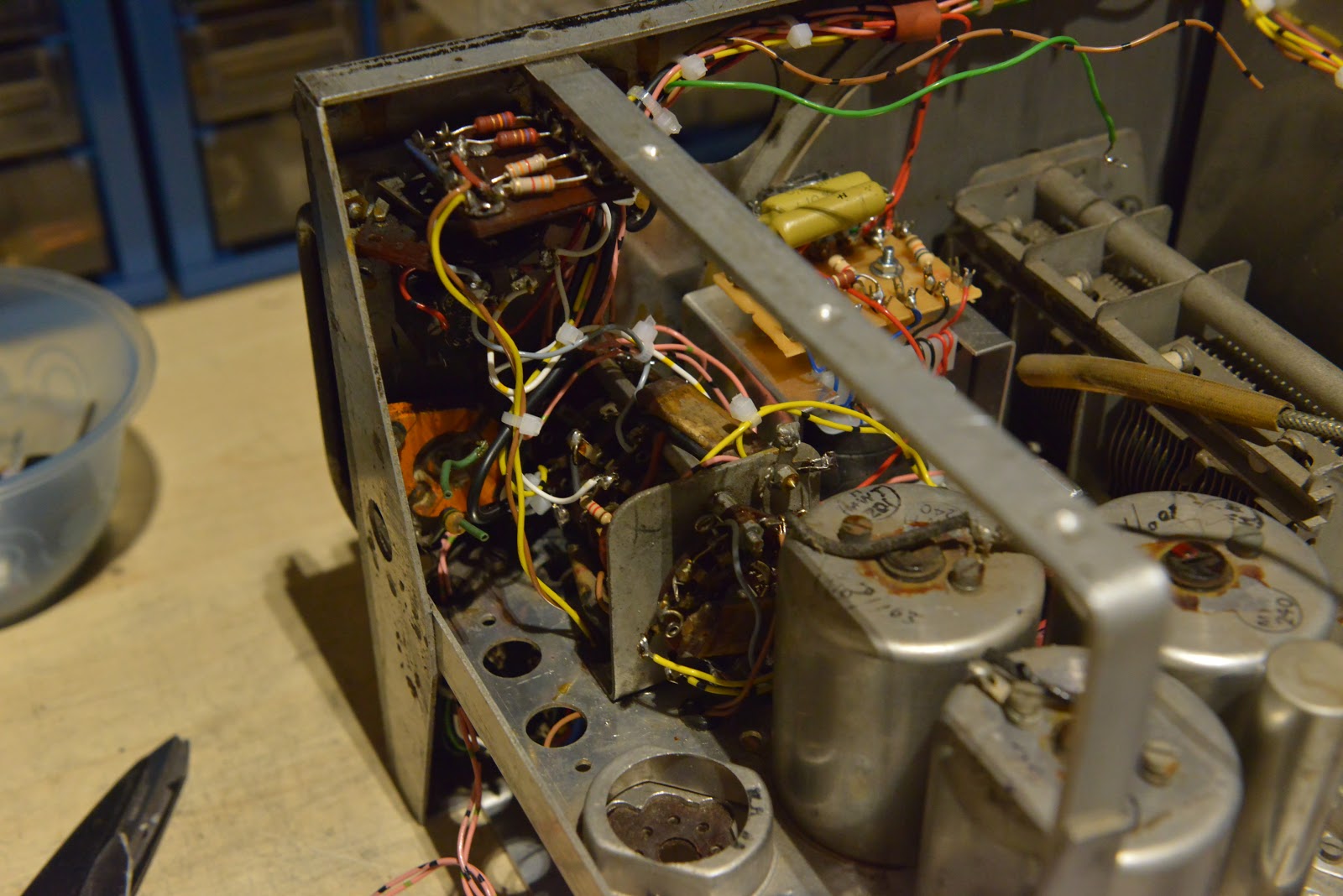 PD3WMZ - ON2WMZ: Rebuild Marconi R1155