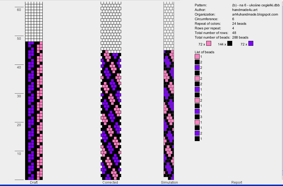 handmade4u.art : Schematy bead/ diagrams bead
