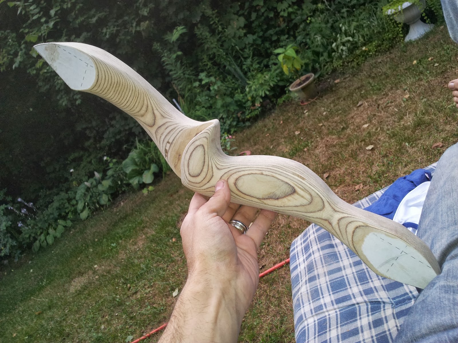 The Curious Sapient: The creation of my DIY custom bow