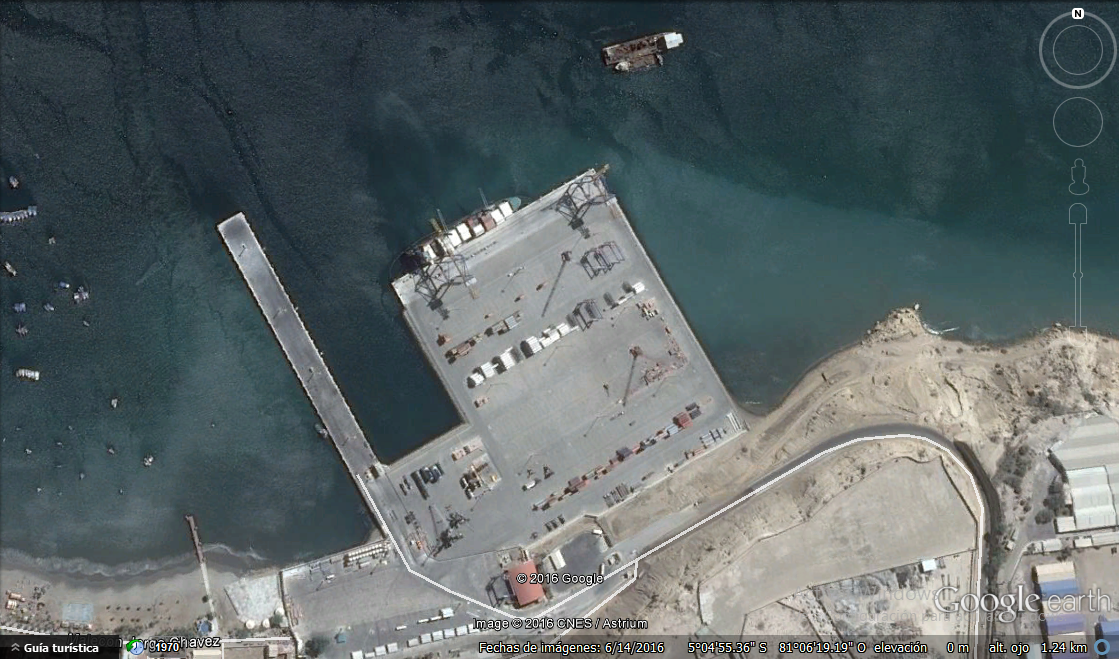 DESARROLLO PERUANO: Así Luce Paita desde el Satélite