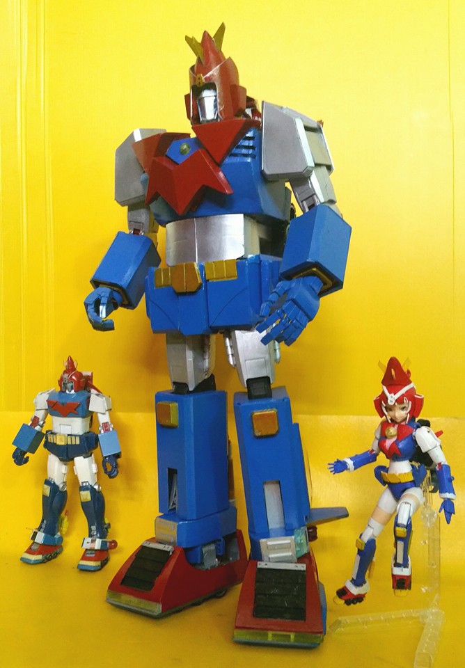 Ultraelectromagnetic Awesome Voltes V Scratch Built From Mega Size RX ...