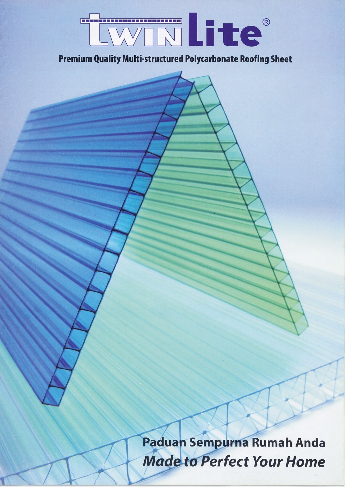 Penutup Atap : Twinlite Polycarbonate - Media Bangunan