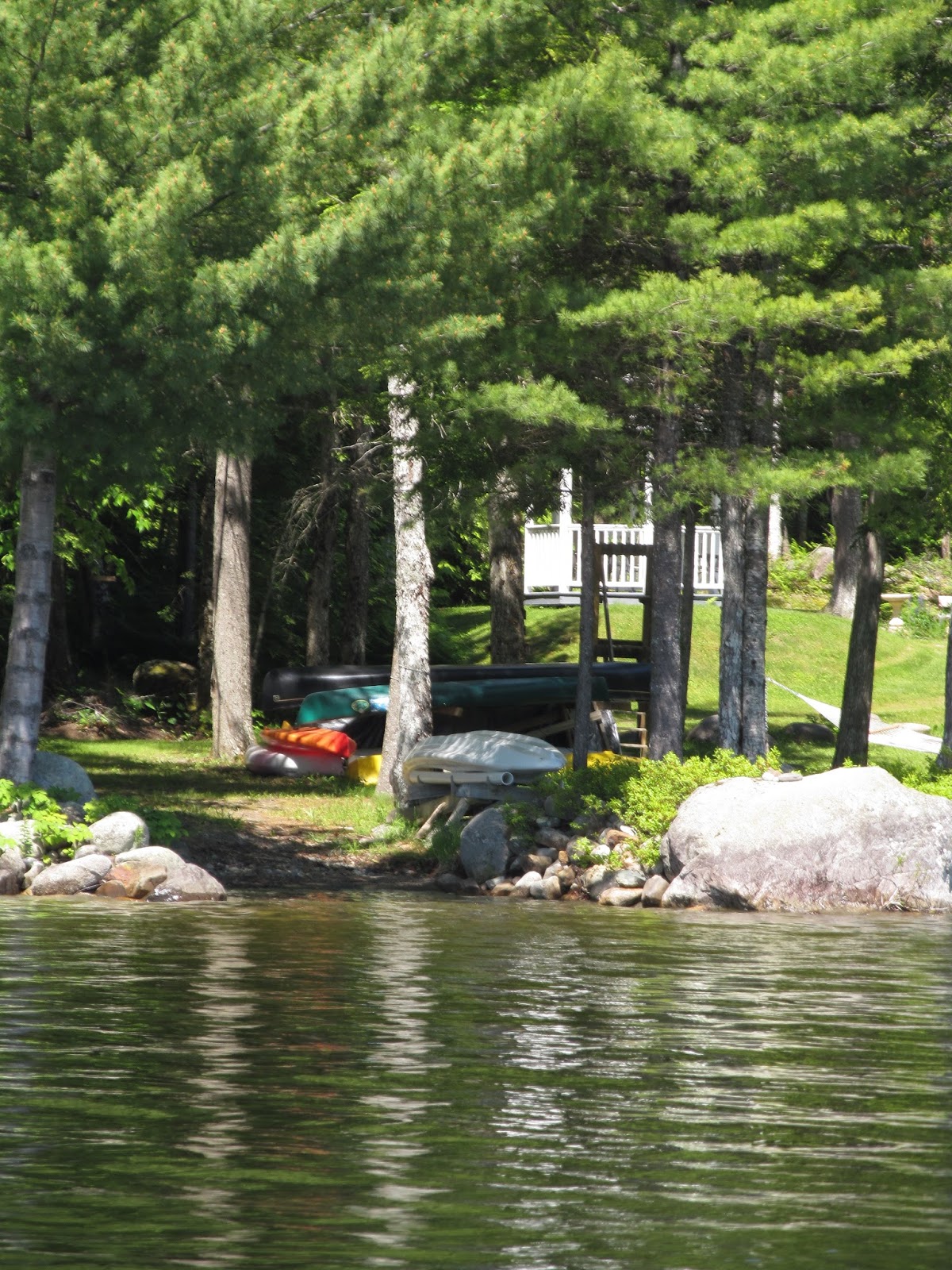 Recreational Kayaking in Maine: Coald Stream Pond, Enfield Maine