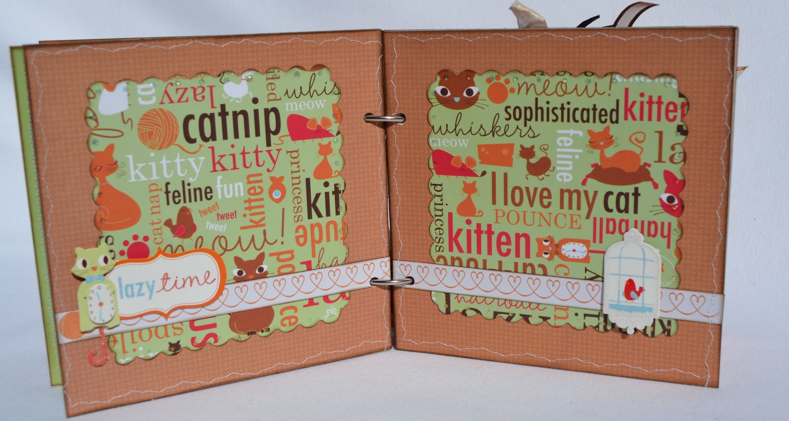 Scrappy Stuff: Cat Mini Album