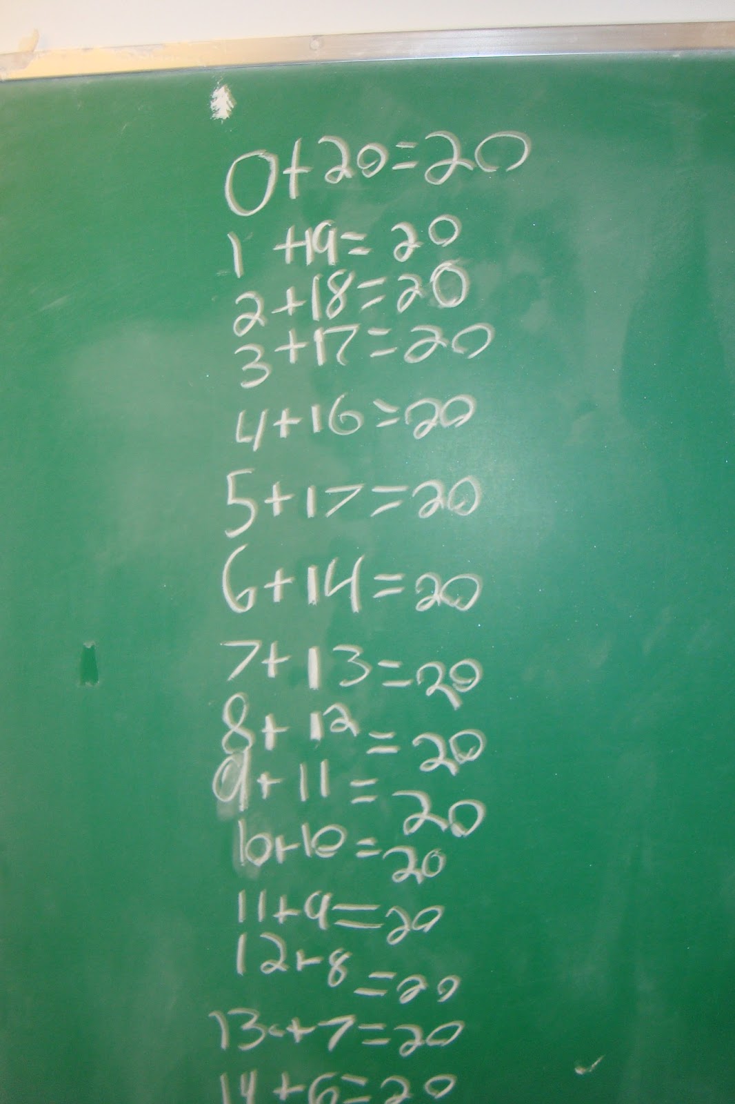 The Elementary Math Maniac: A Quick but effective game for pairs of 20