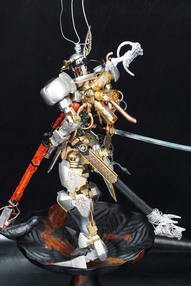 GUNDAM GUY: 1/100 Grimgerde 'Caym' [GBWC 2016 Japan] - Custom Build