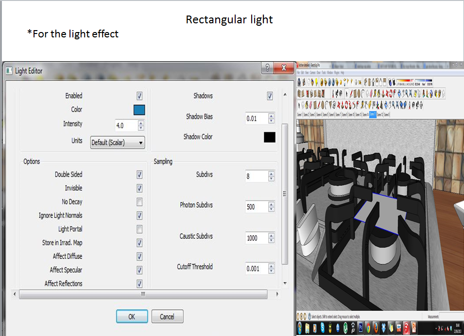 Tutorial Uncomplicated Open Fire Inwards Vray For Sketchup - Great ...