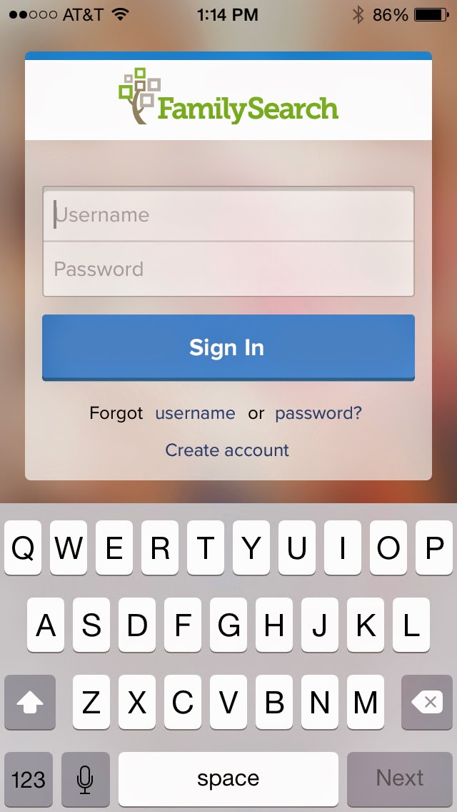 Genealogy's Star: FamilySearch Mobile Apps Released for iOS