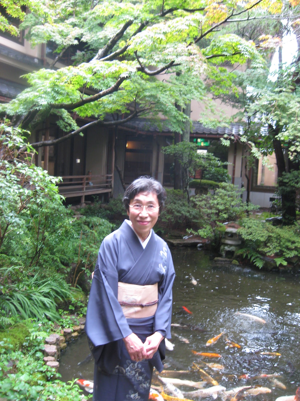Onsen (Hot Spring) Addict in Japan: A Pool of Koi, Mint Green Spring ...