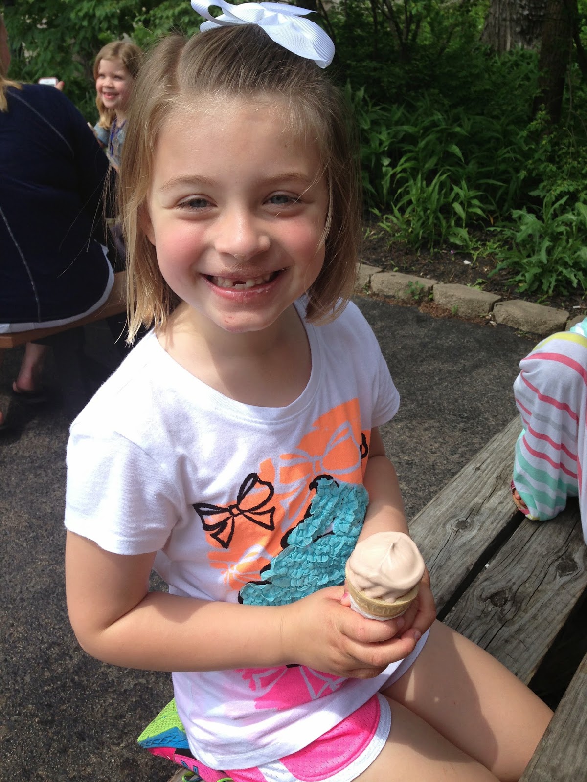 Precious girls: Adelyn's class trip to the K!