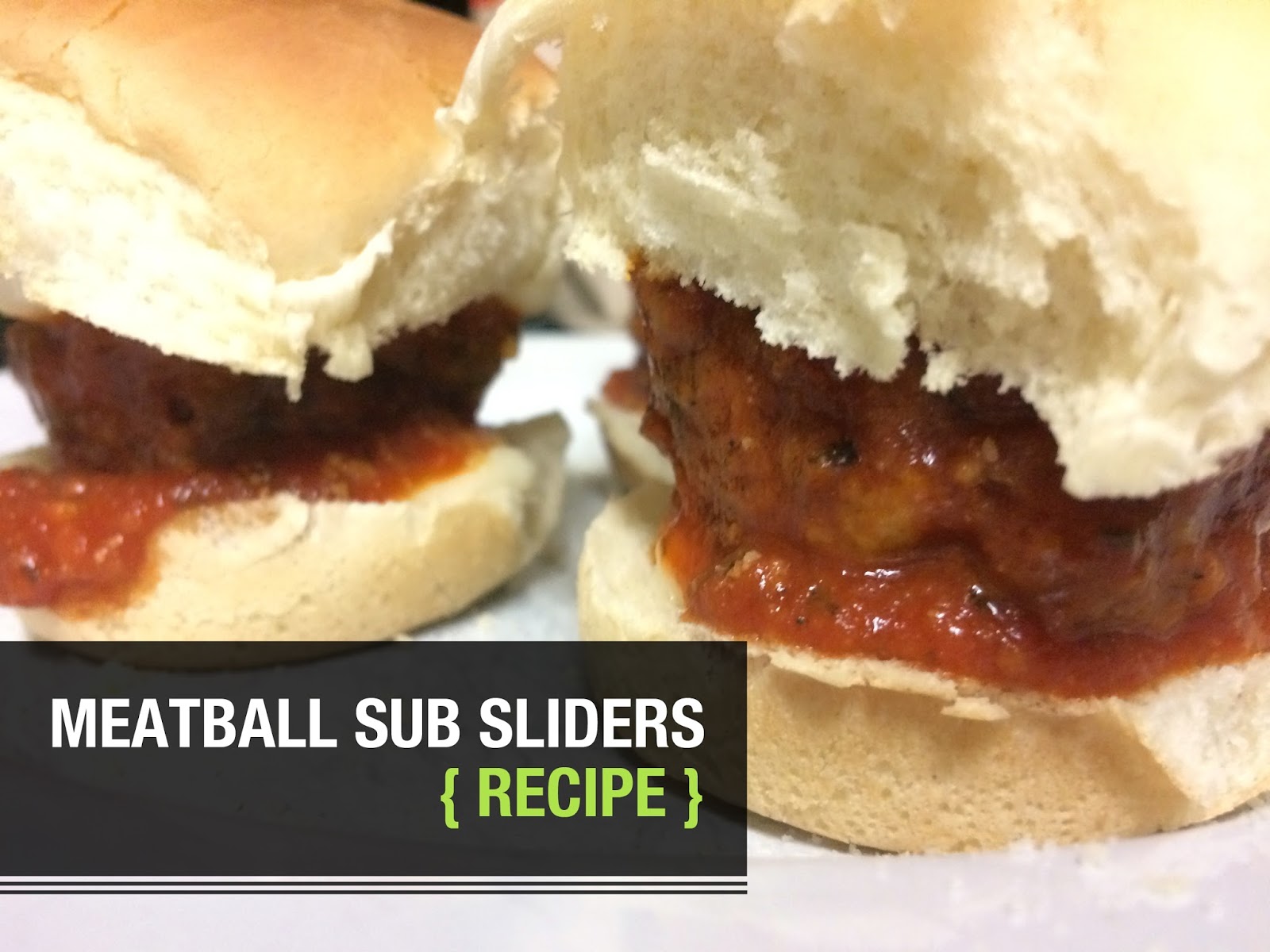 Bison Meatball Sliders