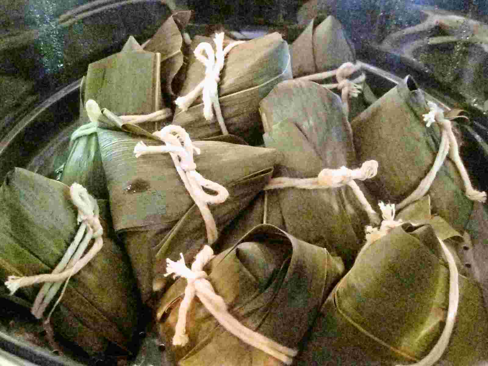 Recipes for Tom: Chuka chimaki / zongzi / Chinese rice dumplings in ...