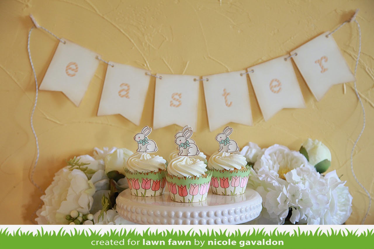 Unify Handmade: Lawn Fawn February Inspiration Week--Eggstra Special Easter