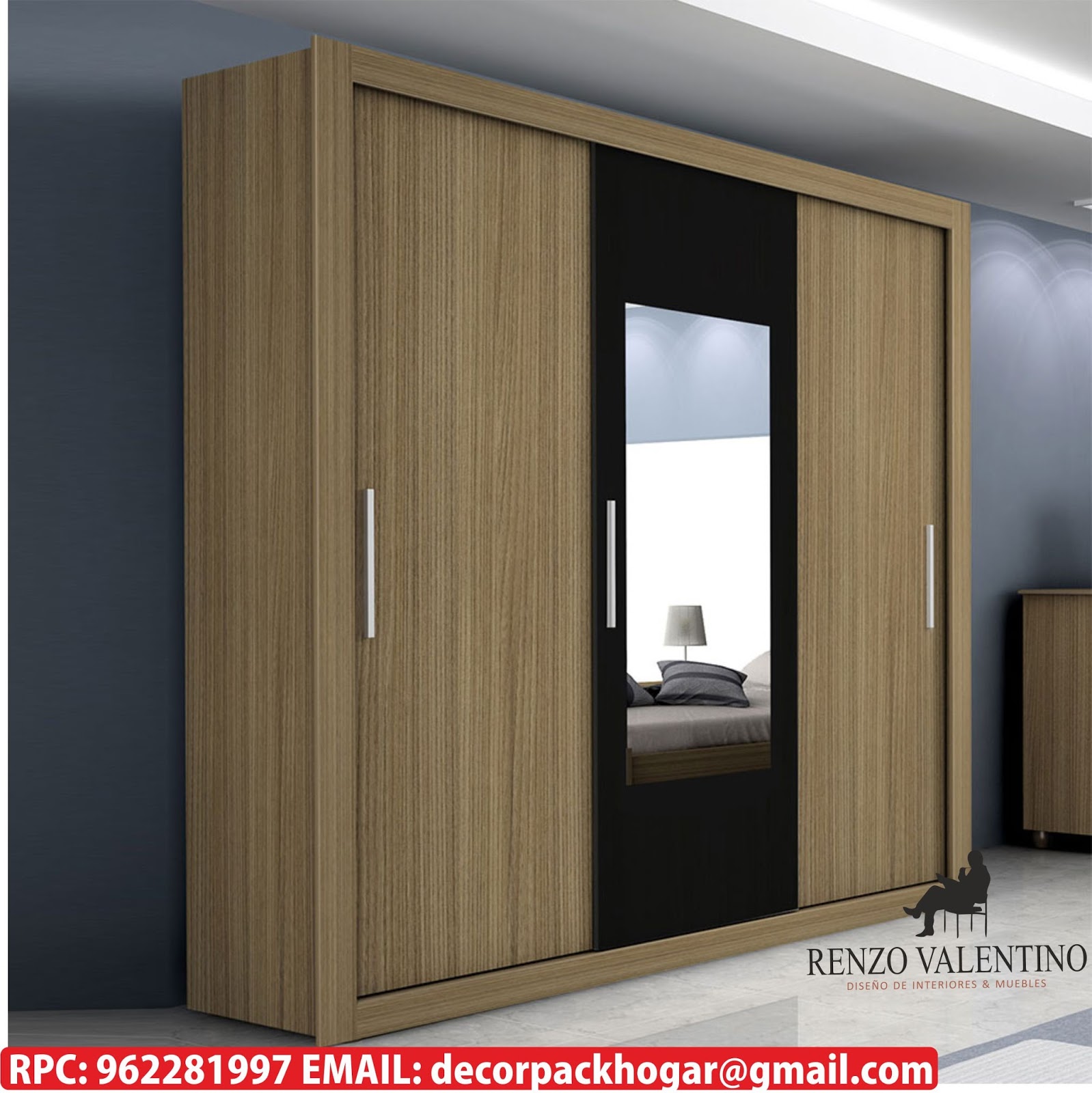 DISEÑOS FABRICACION DE CLOSET COCINA Y MUEBLES DE OFICINA RPC ...