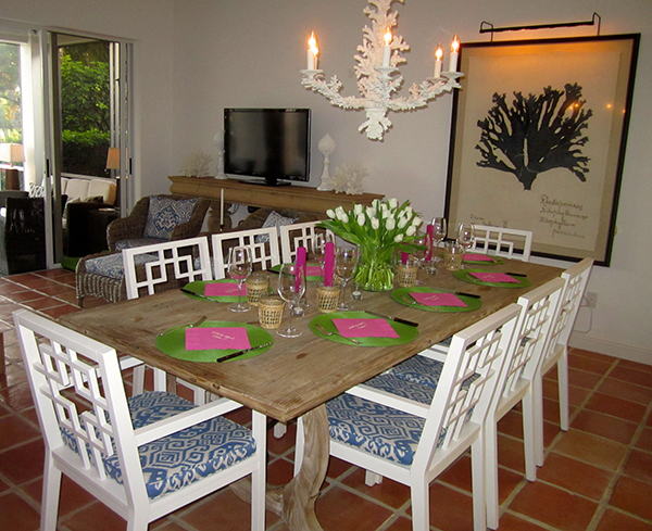 The Perfect, Preppy Living Room - Sparkles and Shoes