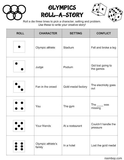 RoomBop Blog: Digital Dice: Roll-A-Story