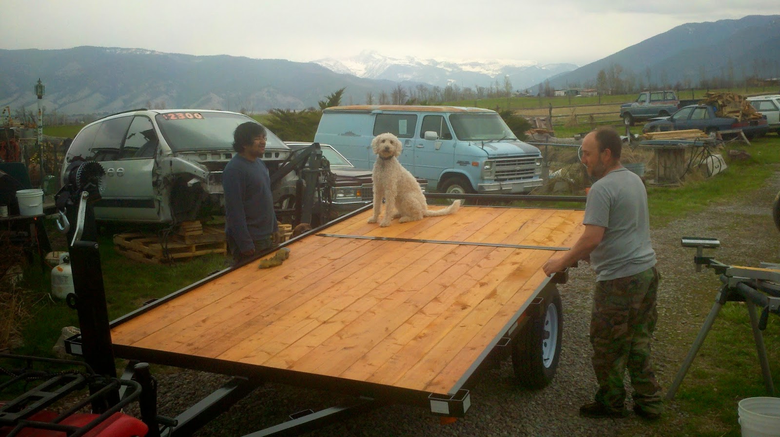 Trailers for sale Montana: 7 x 12 raft trailers for floating and ...