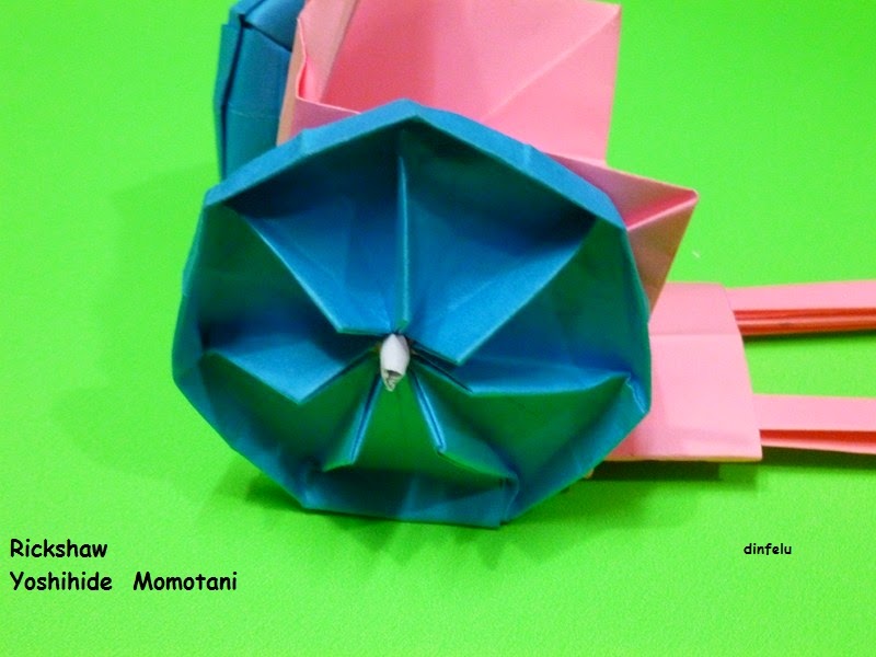 origami y derivados: rickshaw