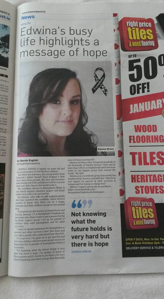 Exomphalos / Omphalocele Awareness