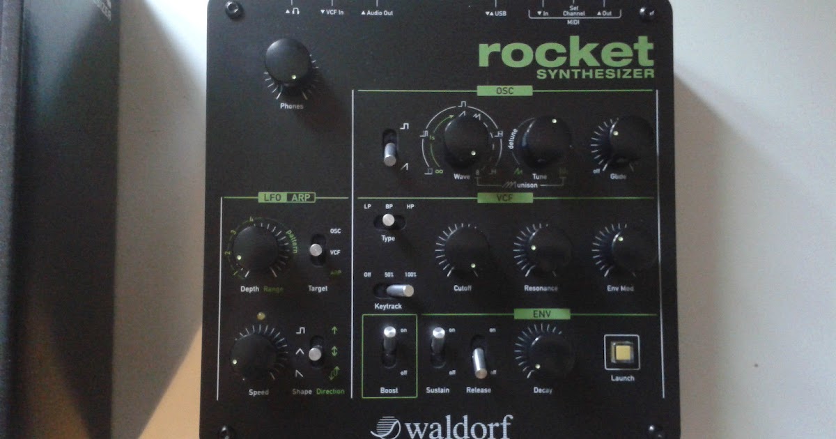 MATRIXSYNTH: Waldorf Rocket with Original Box & Waldorf LE Software