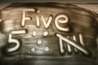 Learning At Play: Light Table Sand Math