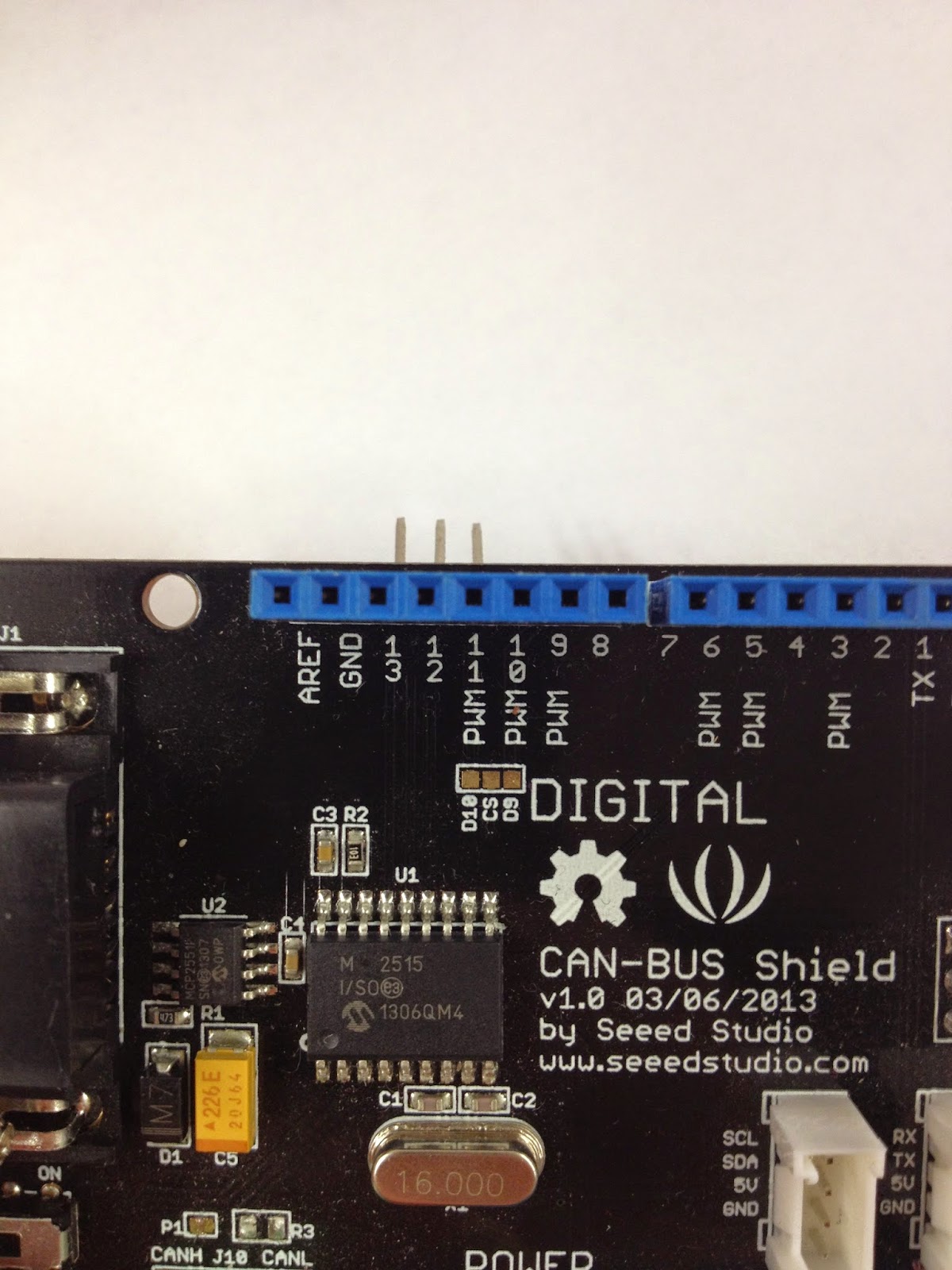 Matthew Mcmillan Using The Seeed Can Bus Shield With An Arduino Mega