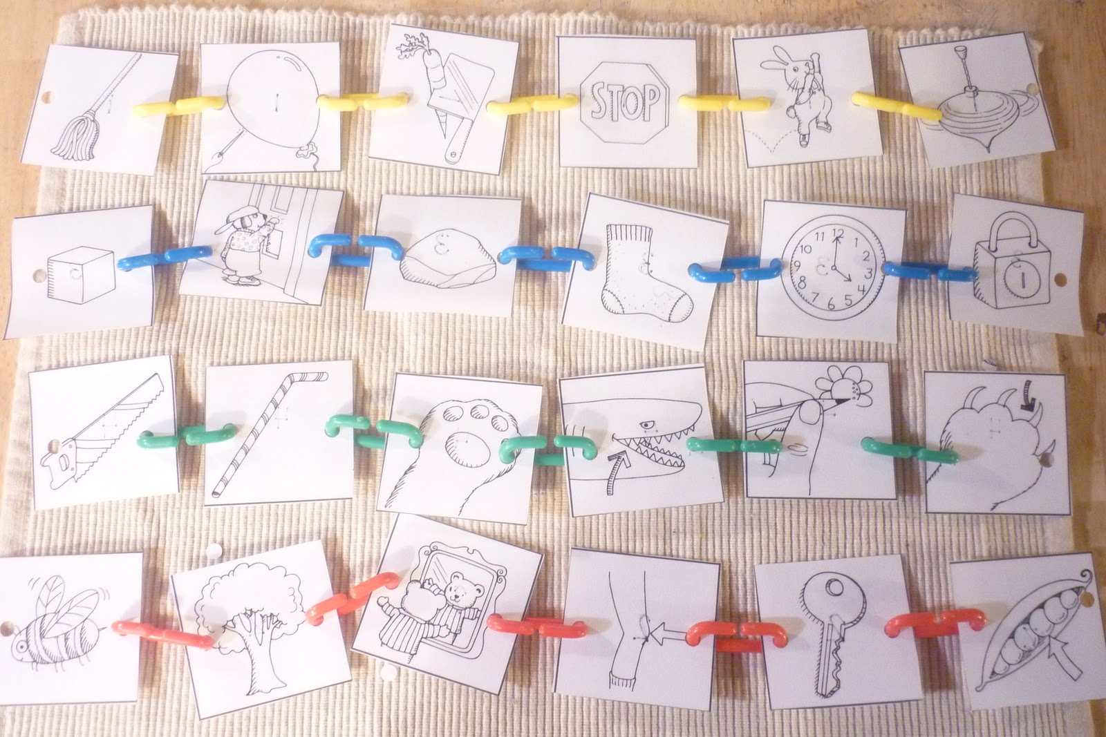 The Work Plan: Rhyming Chain