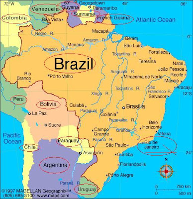 Recreational Geography: Brazil and Chile