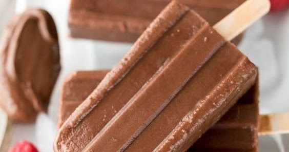 Homemade Fudge Pops Recipe - Girls Dishes
