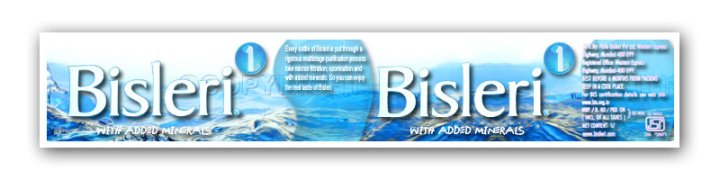 Virender Singh Rathore: Bisleri - Label Designs