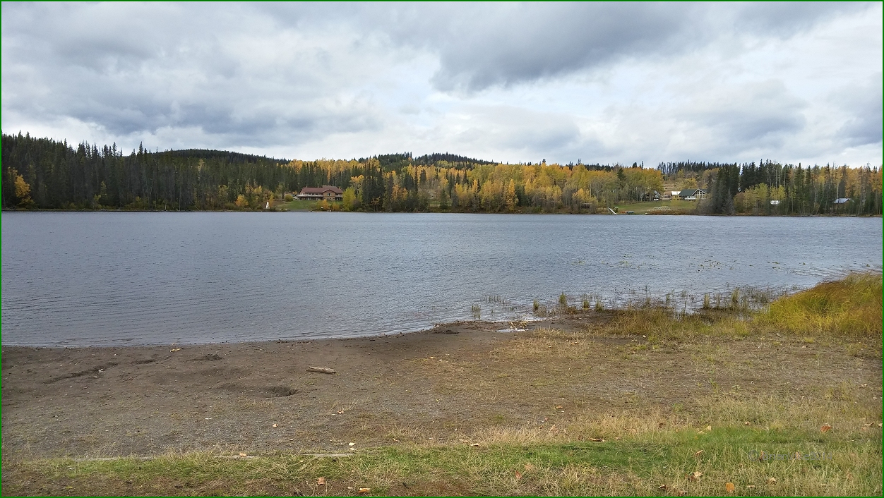 Northern Interior British Columbia: Irrigation Lake/Scenery And Old ...