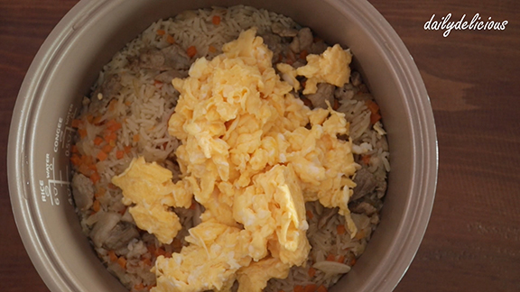 dailydelicious: Rice cooker Fried rice
