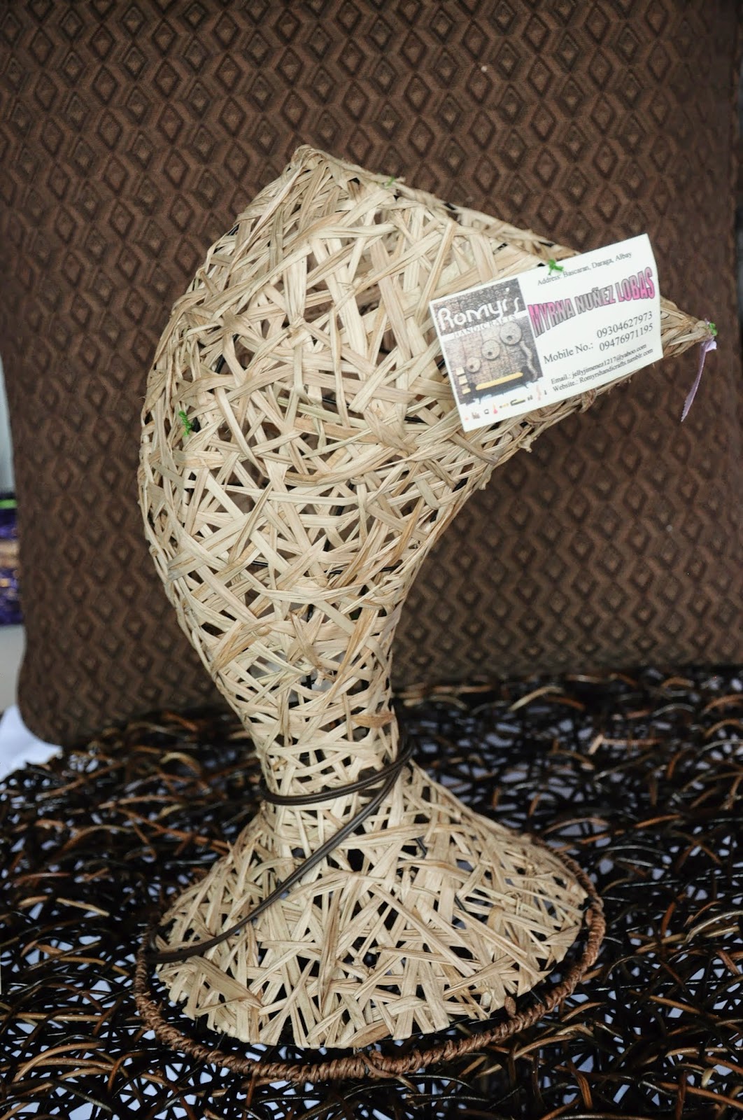 DTI CARP BIKOL Products: Nito Furniture, abaca lamps & Jars of Albay ...