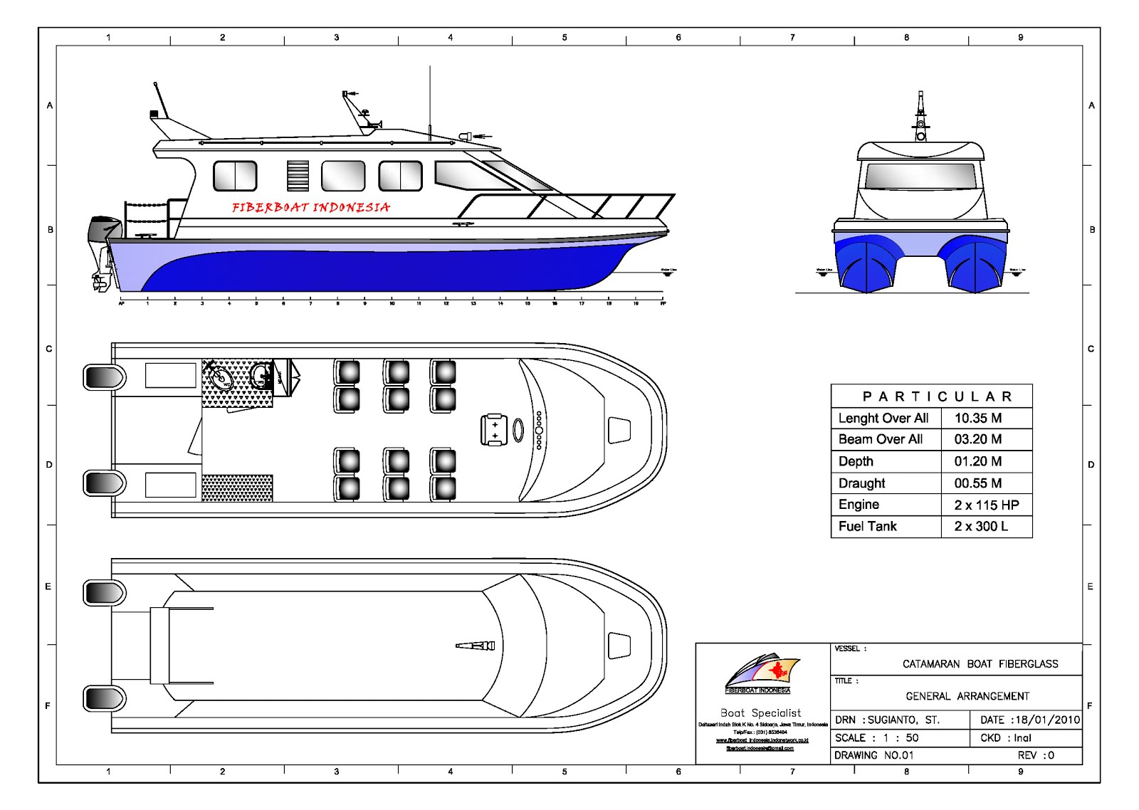 Perikanan Kota Mataram: Kapal KATAMARAN